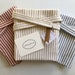 Handmade Striped Cotton Apron: French Farmhouse Style - Etsy