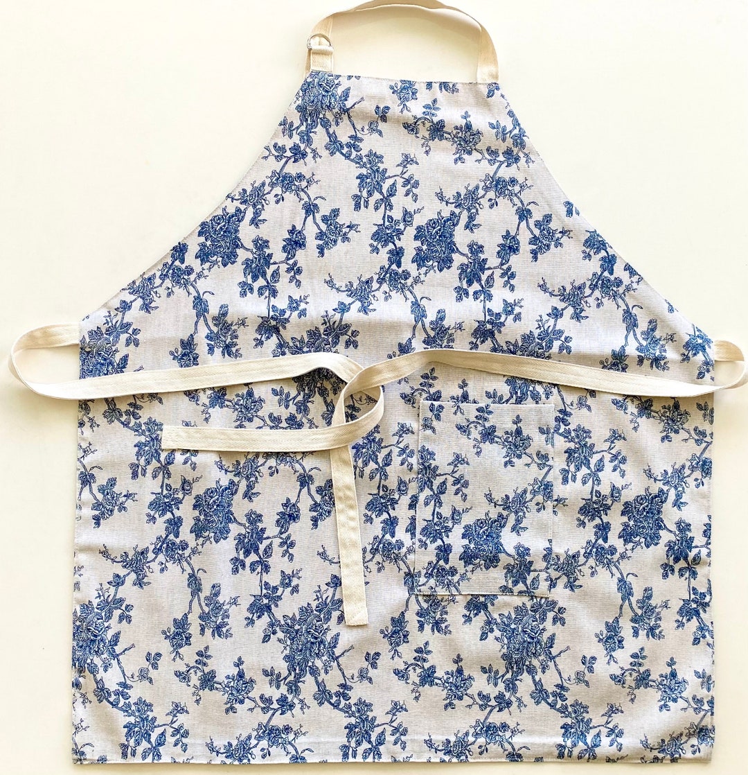Adjustable, French Farmhouse Apron, Matching Aprons, 100% Cotton Apron ...