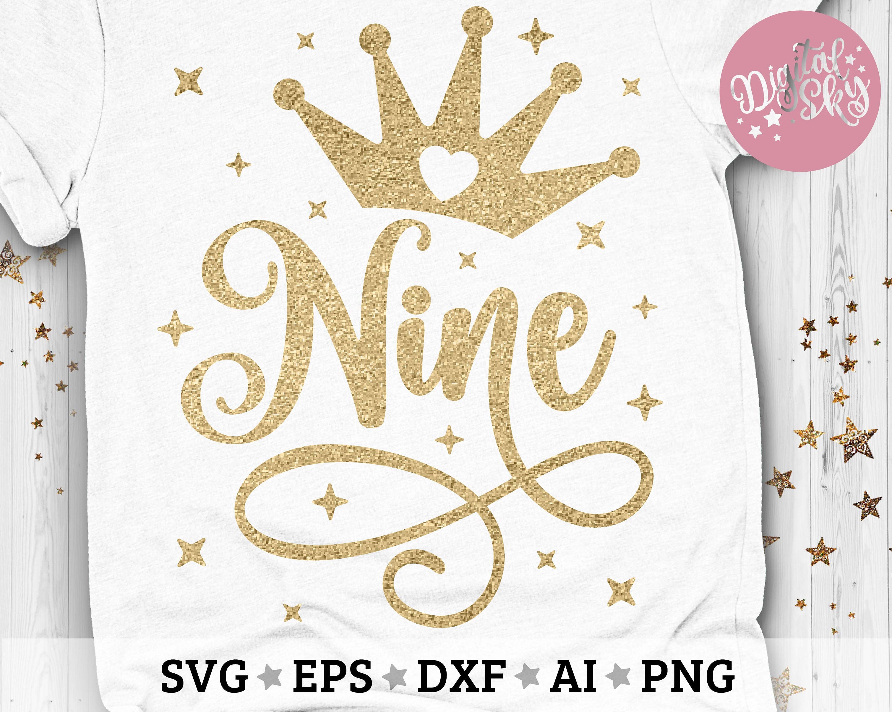 Nine Birthday Svg Ninth Birthday Svg 9th Birthday Svg - Etsy