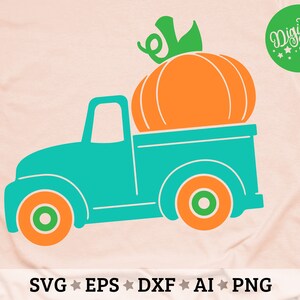 Old Farm Pumpkin Truck Svg Fall Truck Svg Pumpkin Truck Svg - Etsy