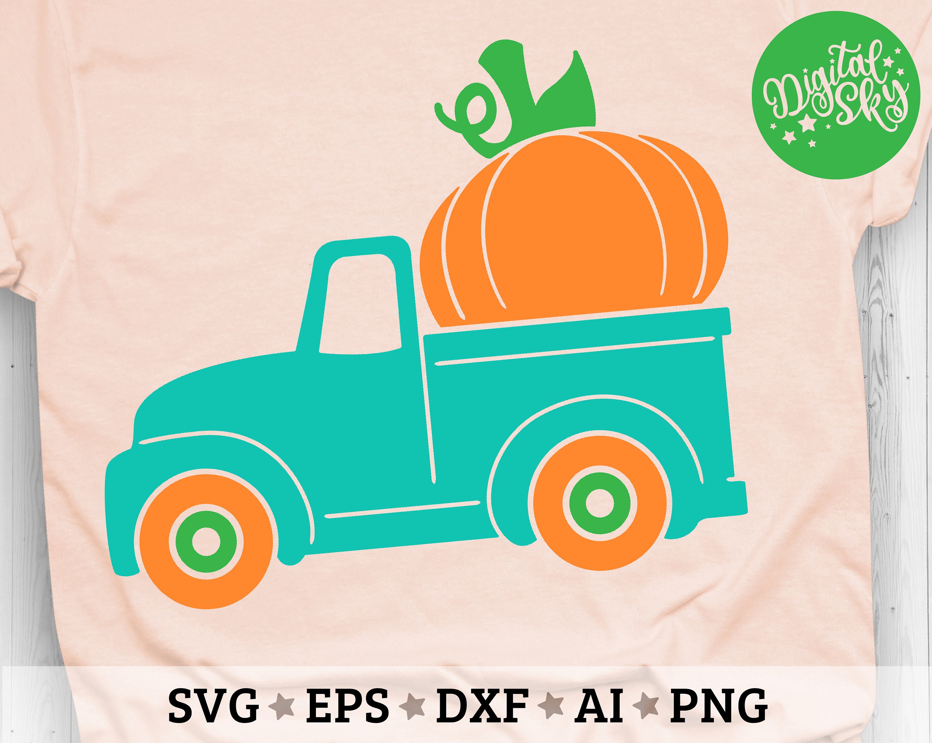 Old Farm Pumpkin Truck Svg Fall Truck Svg Pumpkin Truck Svg - Etsy