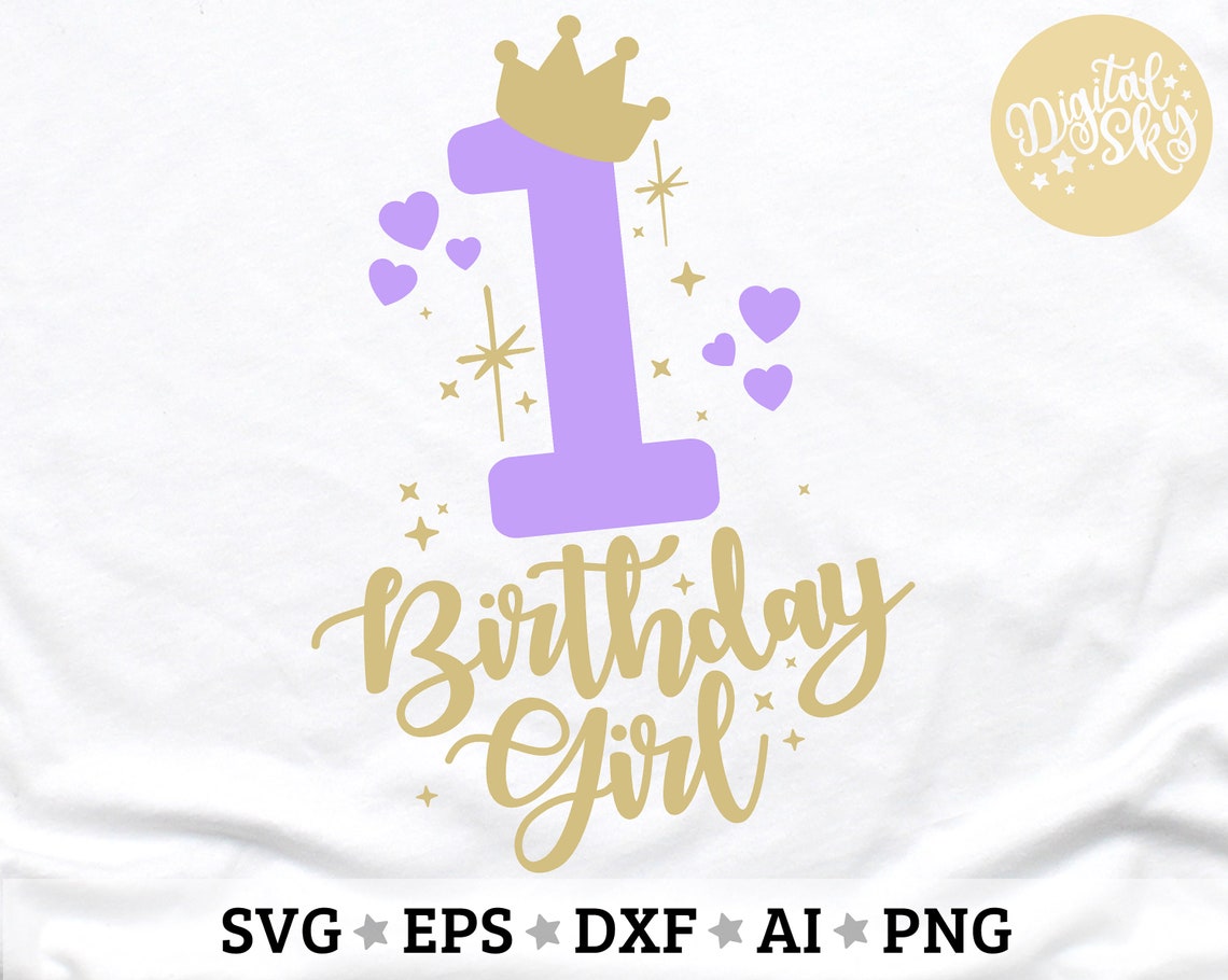 One Birthday Svg First Birthday Svg 1st Birthday Svg - Etsy