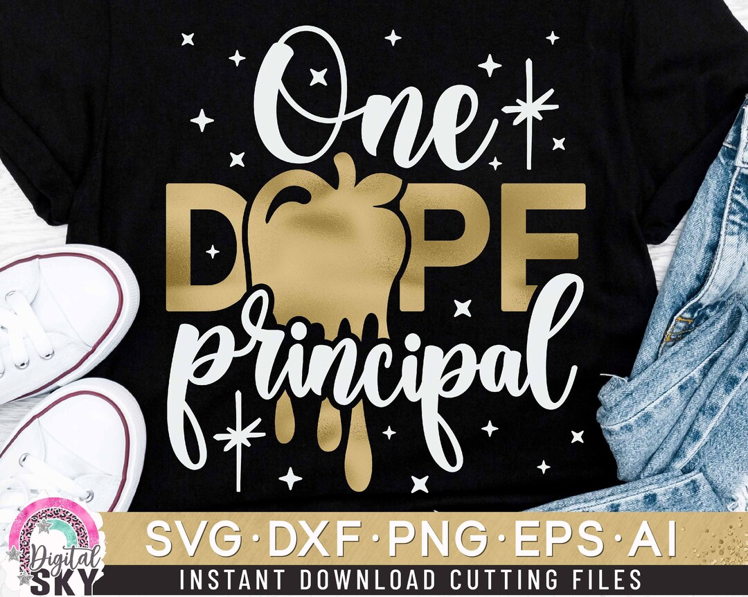 One Principal Svg, Principal Drips Svg, Best Principal Svg, Dripping ...