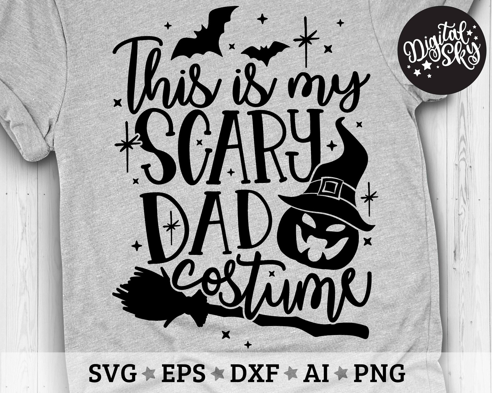 This is my Scary Dad Costume Svg Halloween Dad Svg Scary | Etsy