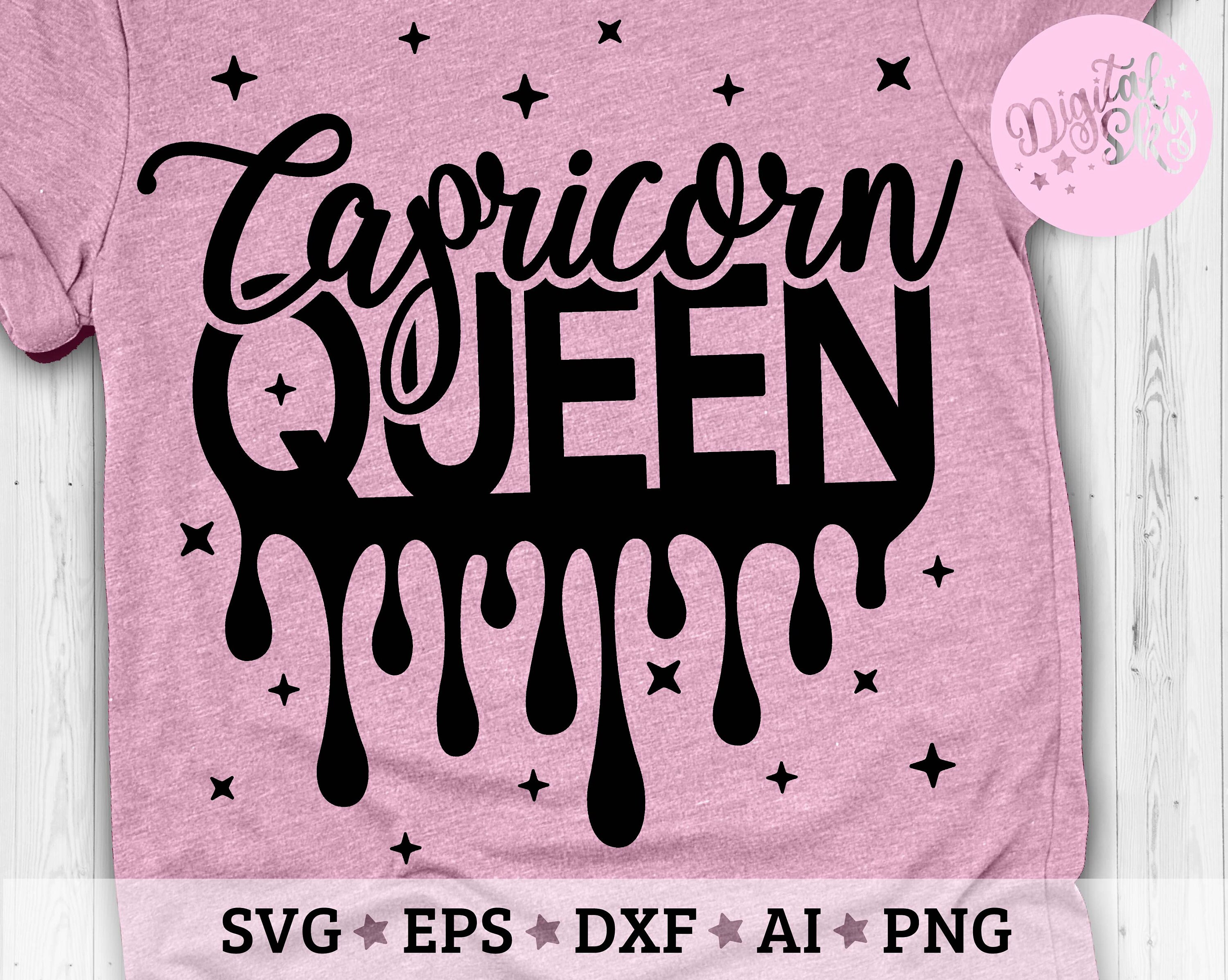 Capricorn Queen Svg Birthday Queen Svg Birthday Drip Svg Etsy Australia