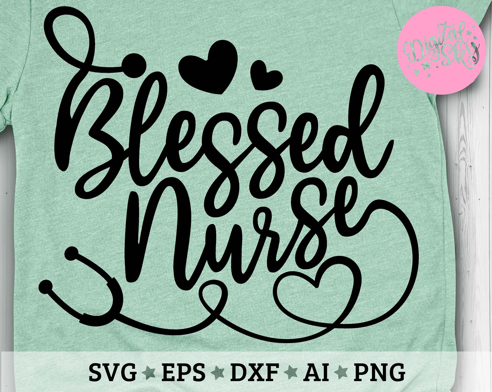 Blessed Nurse Svg Nurse Life Svg Nurse Shirt Cut Files Svg - Etsy