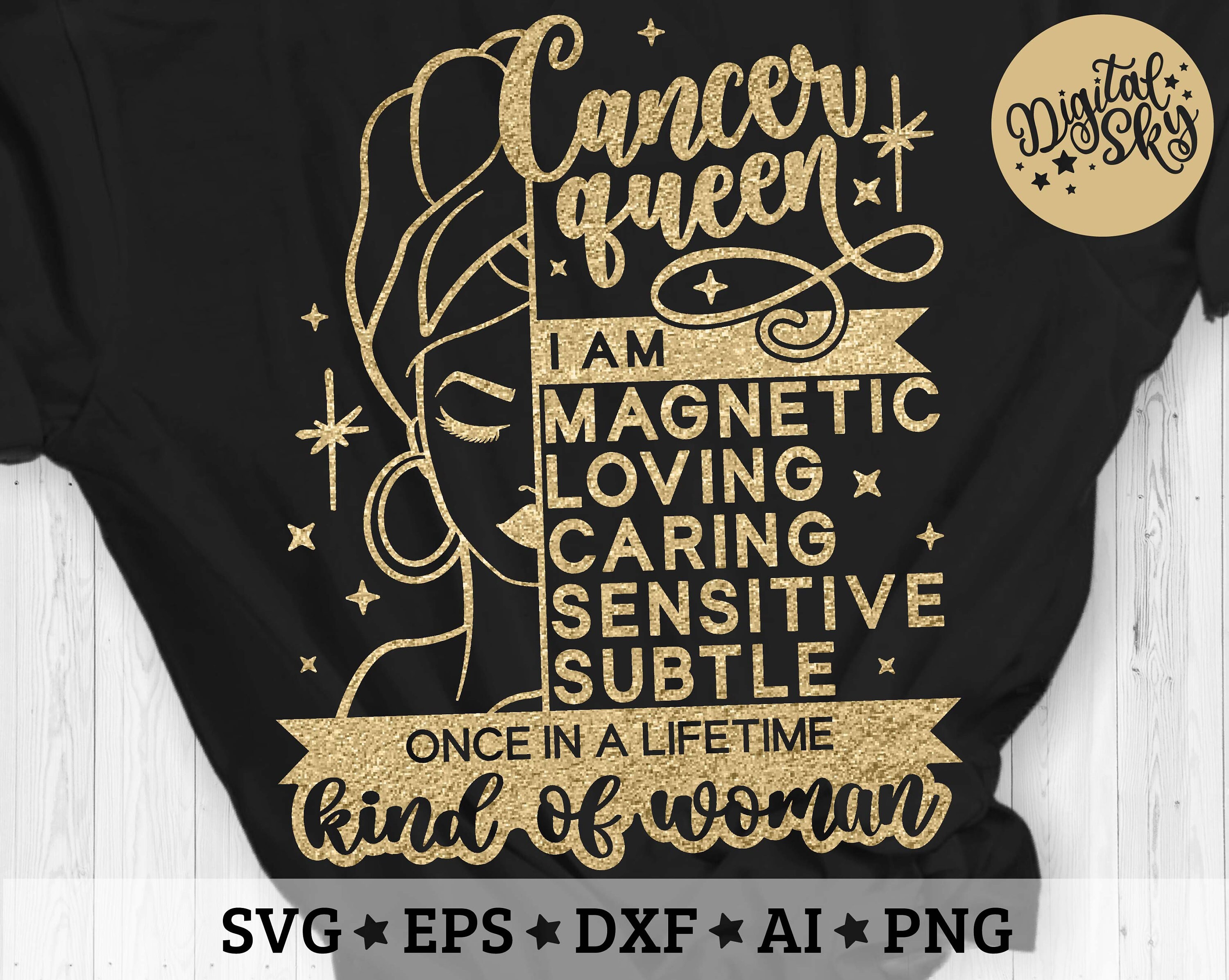 Cancer Queen Svg Birthday Queen Svg Black Women Svg Afro - Etsy