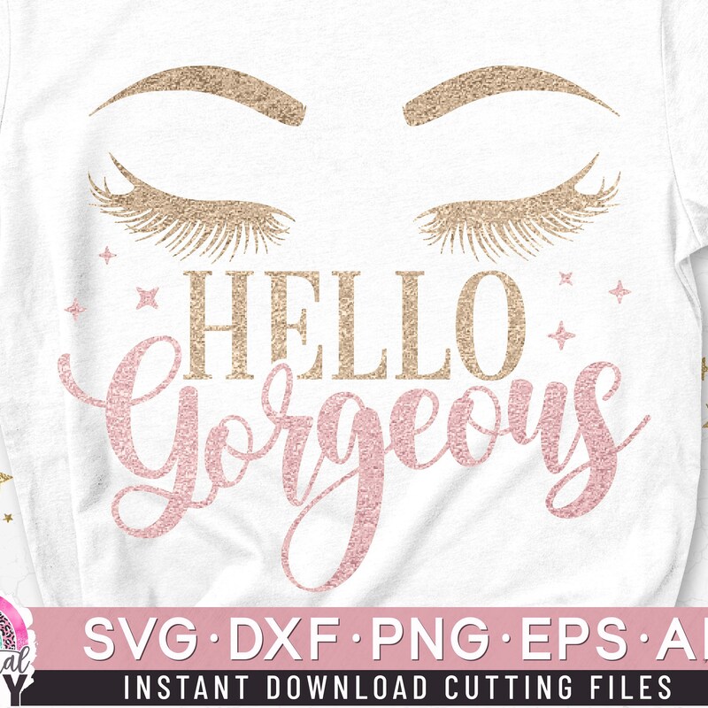 Hello Gorgeous Svg - Etsy