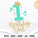 One Birthday Svg, First Birthday Svg, 1st Birthday Svg, Birthday Girl ...