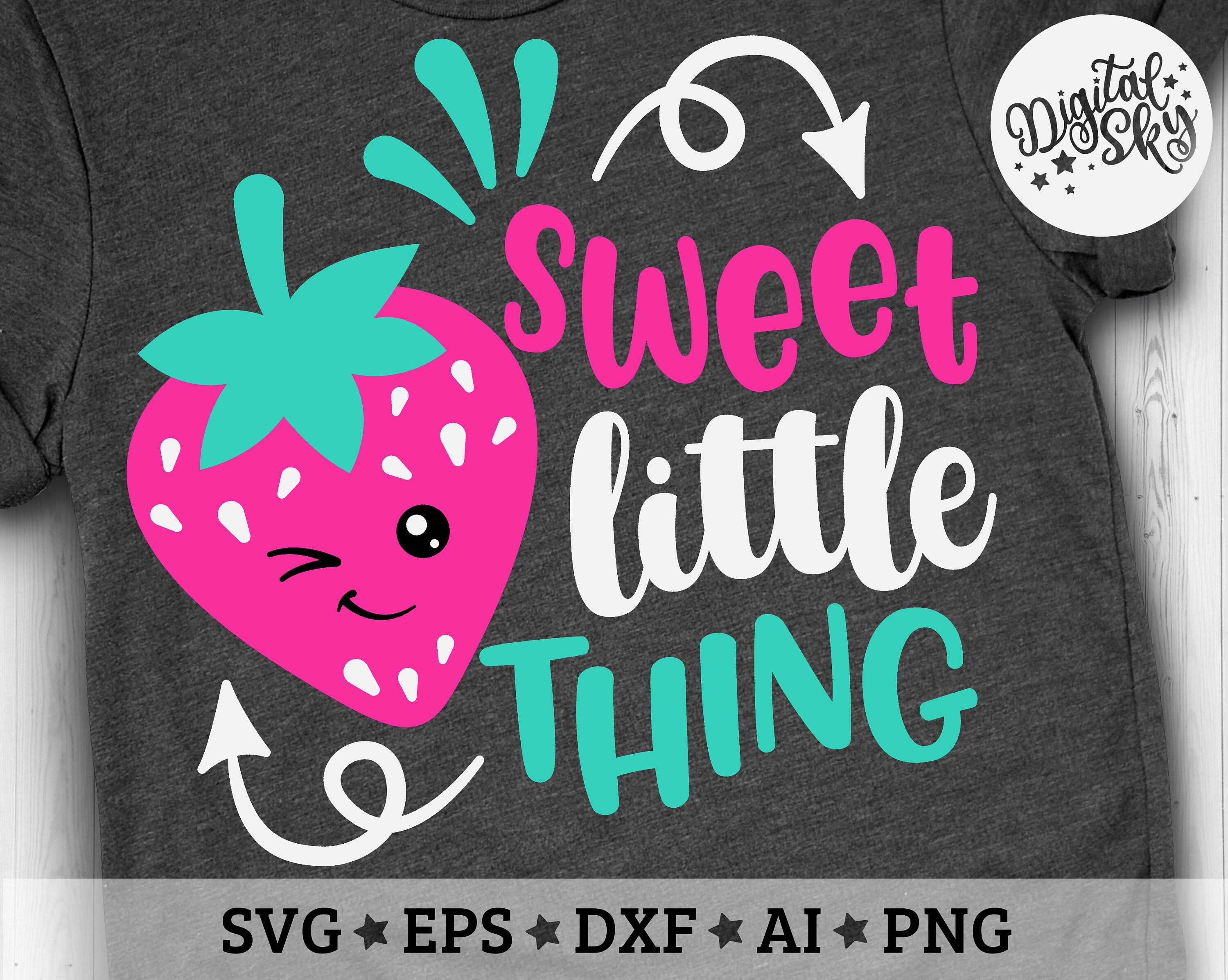 Sweet Little Thing Svg Cute Summer Svg Summer Baby Svg | Etsy