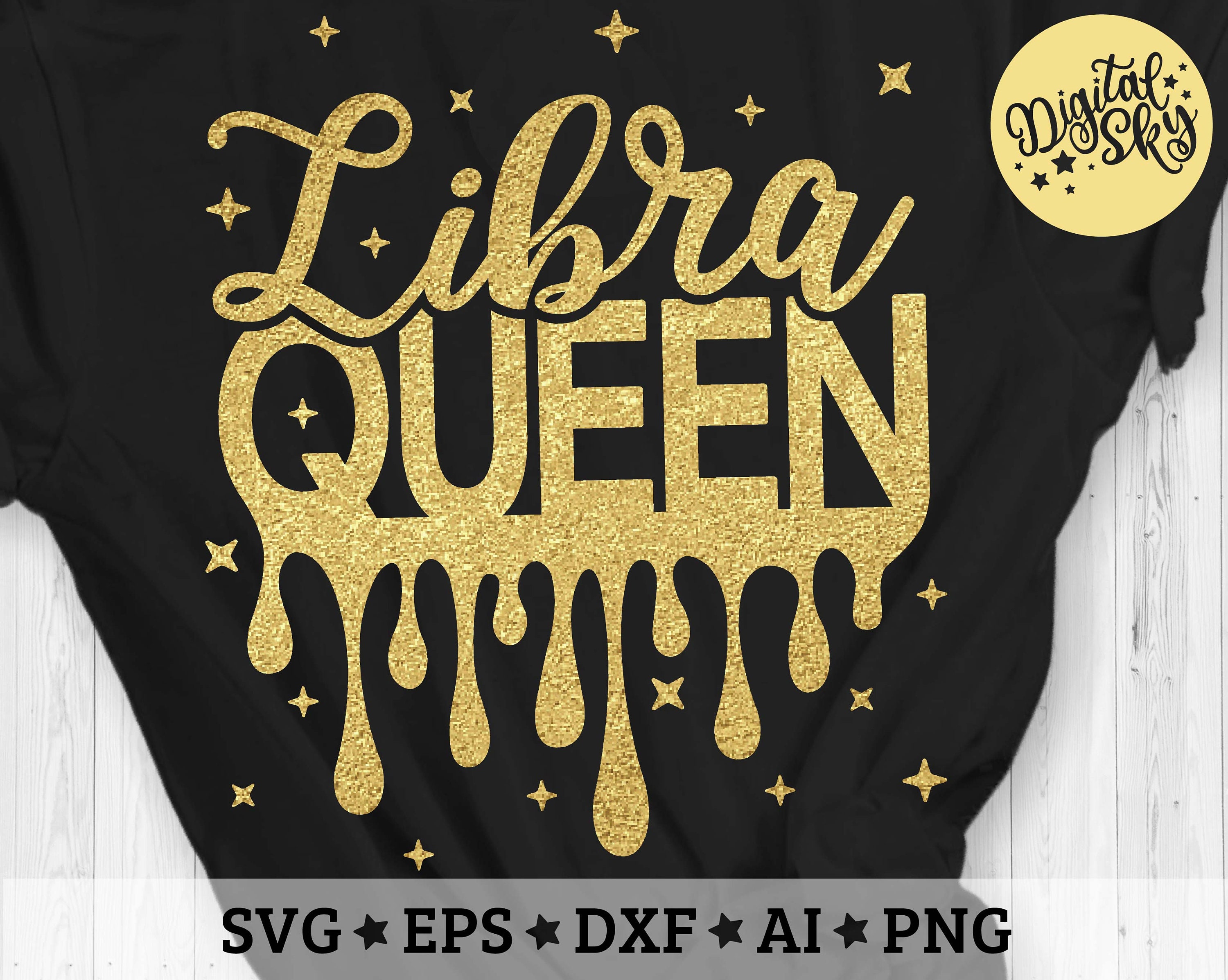 Libra Queen Svg Birthday Queen Svg Birthday Drip Svg Cut | Etsy