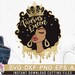 Taurus Queen Svg, Afro Girl Svg, Afro Queen Svg, Birthday Drip Svg, Cut ...