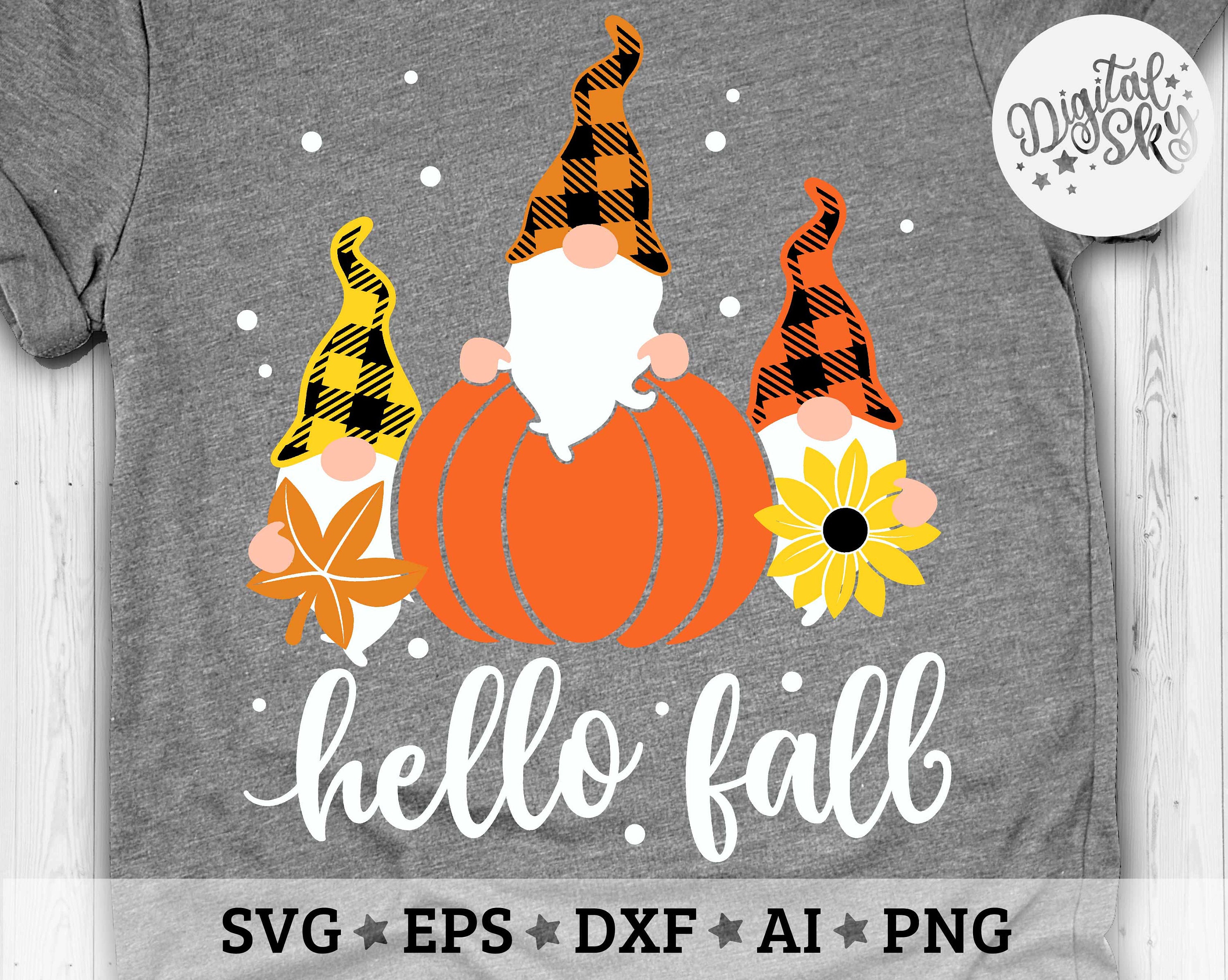 Hello Fall Svg Pumpkin Gnomes Svg Autumn Fall Gnome Svg - Etsy