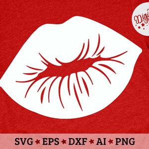Kiss Lips Svg, Love Kiss Svg, Kiss Svg, Valentine Day Svg, Cut Files ...