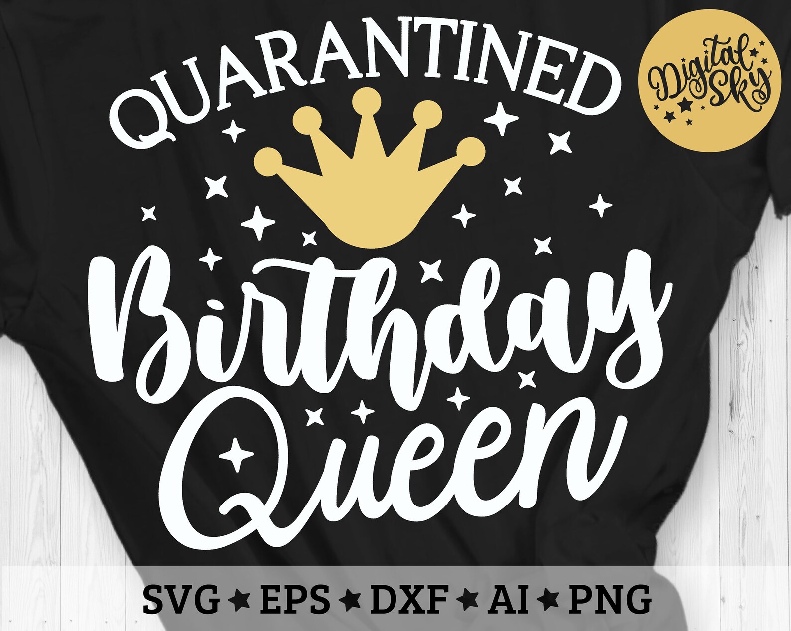 Quarantined Birthday Queen Svg Quarantine 2020 Birthday - Etsy