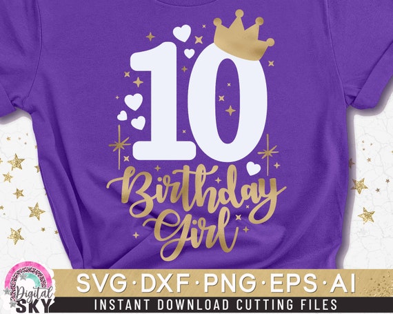 10 Birthday Badge Badge Centre My 10th Birthday Princess Birthday Badge ...