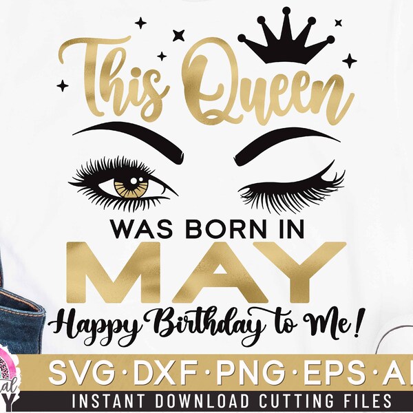 May Girl Svg - Etsy