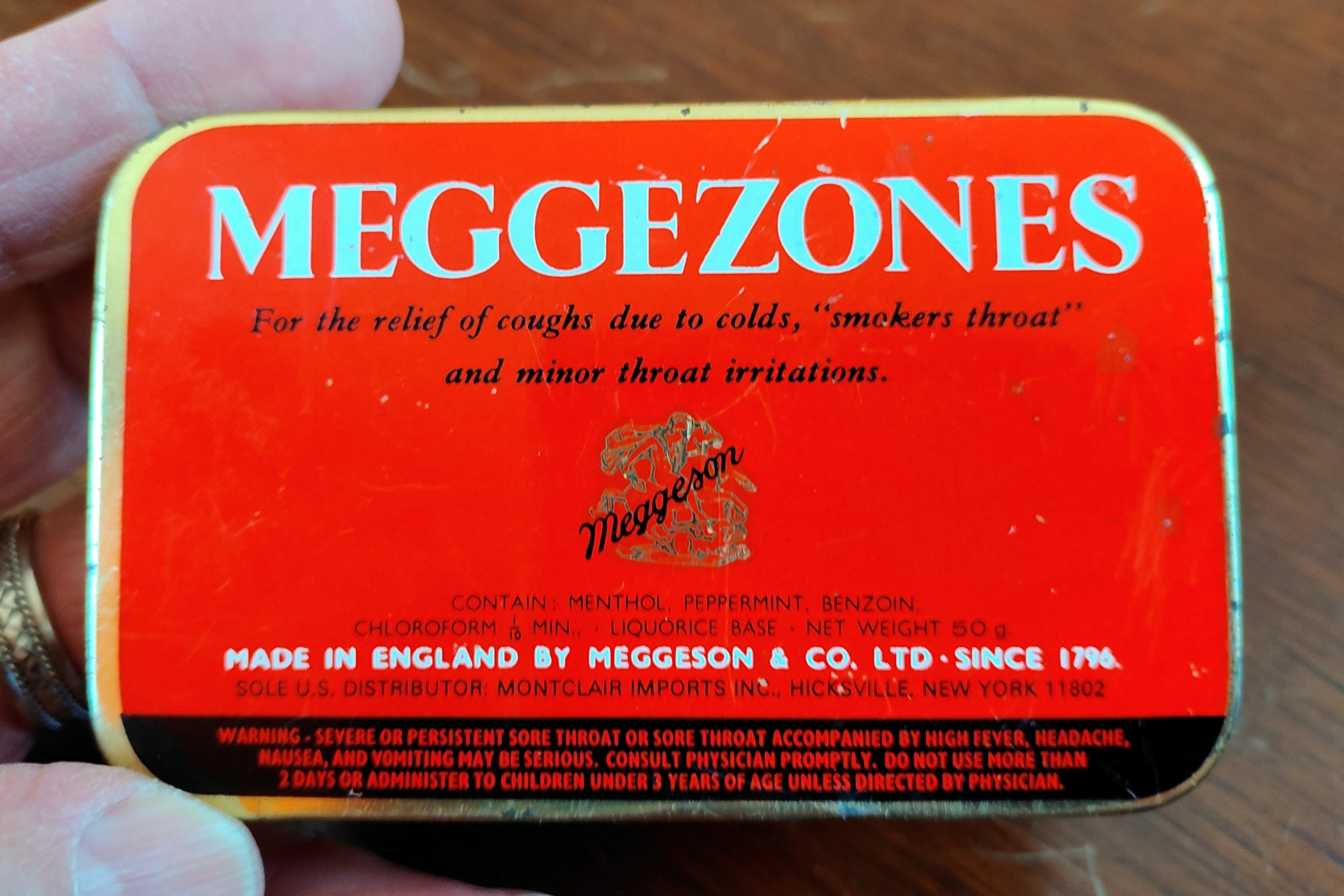 Meggezones Lozenges Tin Box - Etsy