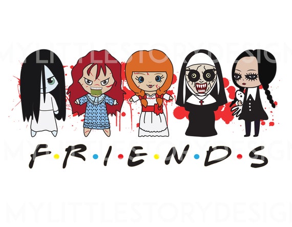 Female Friends Horror PNG Digital Download Friends Digital - Etsy Hong Kong