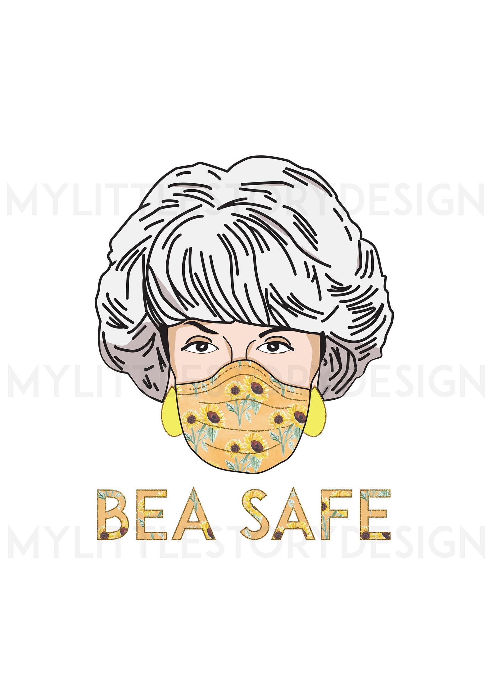 Bea Safe Sublimation in Two Designssublimation Design - Etsy