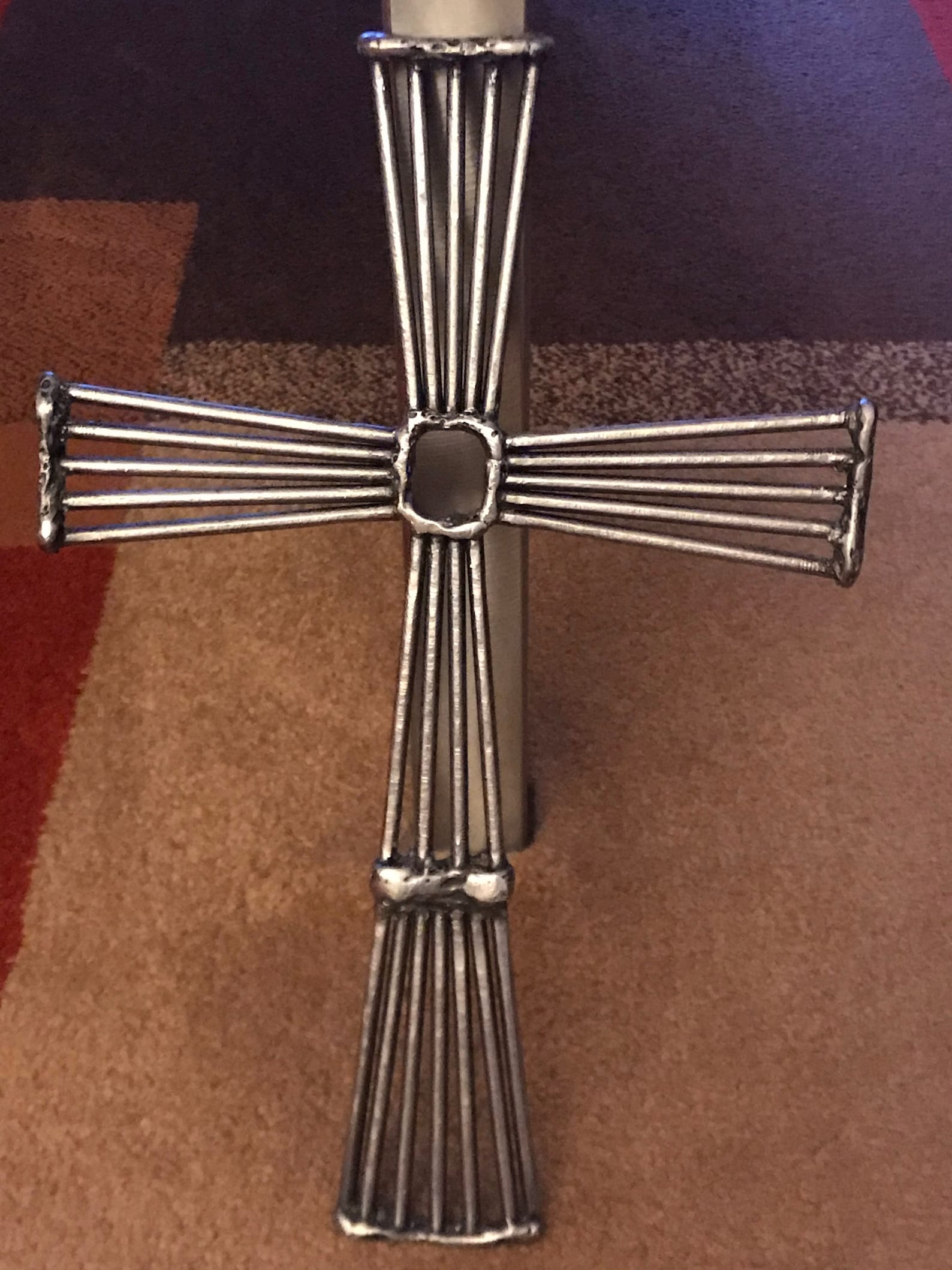 Handmade Metal Welded Cross | Etsy