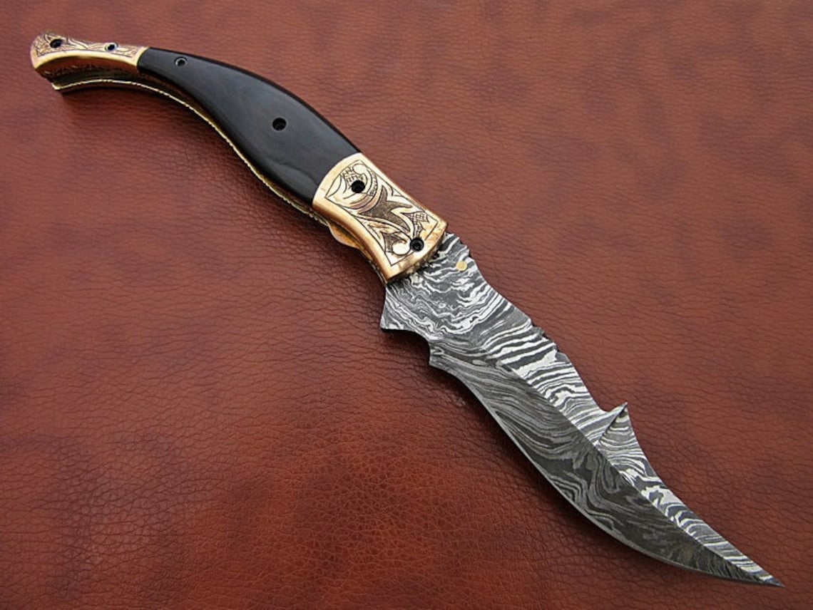Amazing Style Custom Handmade Folding Pocket Knife Limited - Etsy