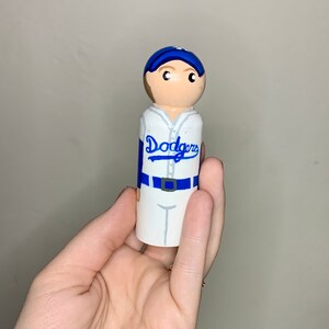 Baseball Team Peg Doll - Etsy
