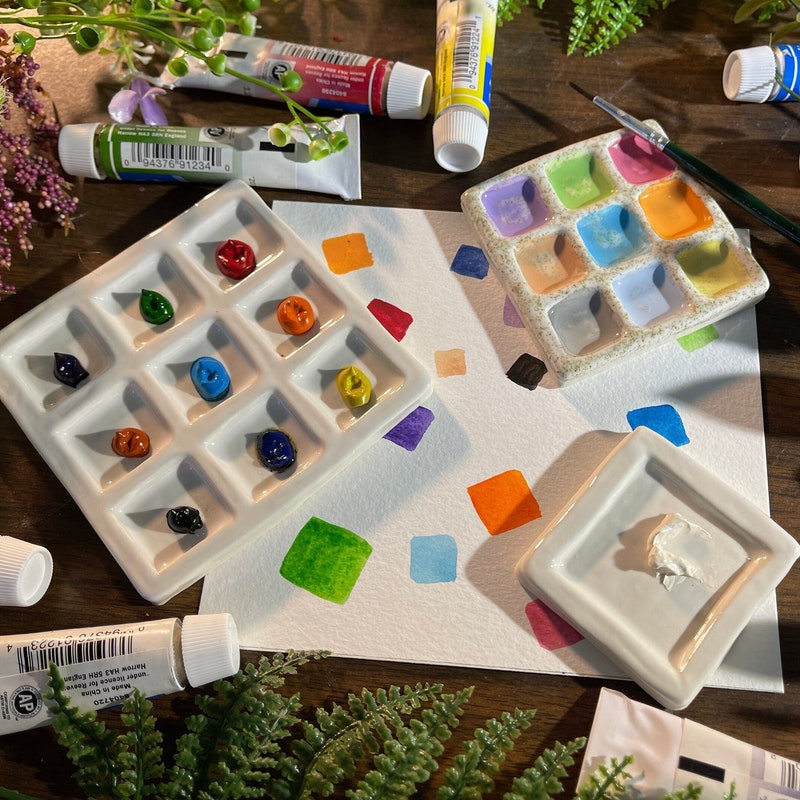 Square Paint Palette - Etsy