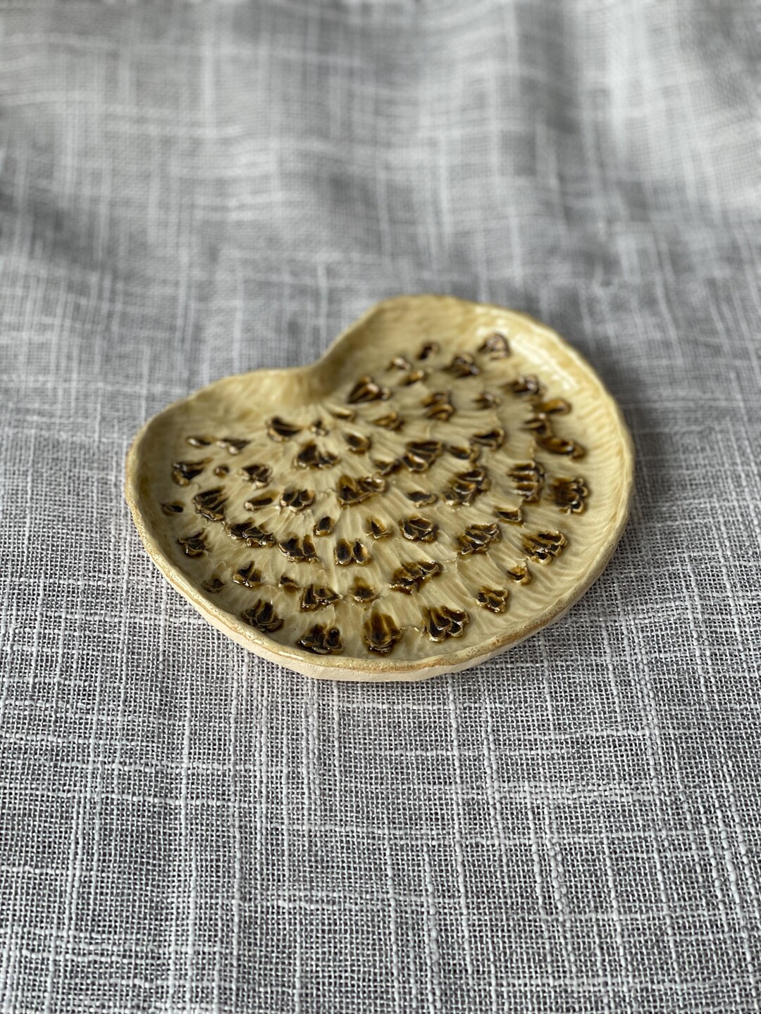 Dryad's Saddle, Pheasant's Back Mushroom, Ceramic Garlic Grater Dish ...