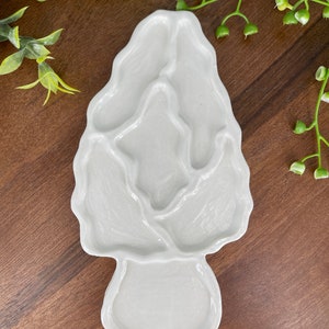 Morel Mushroom Paint Palette, Handmade Ceramic, Ready to Ship - Etsy