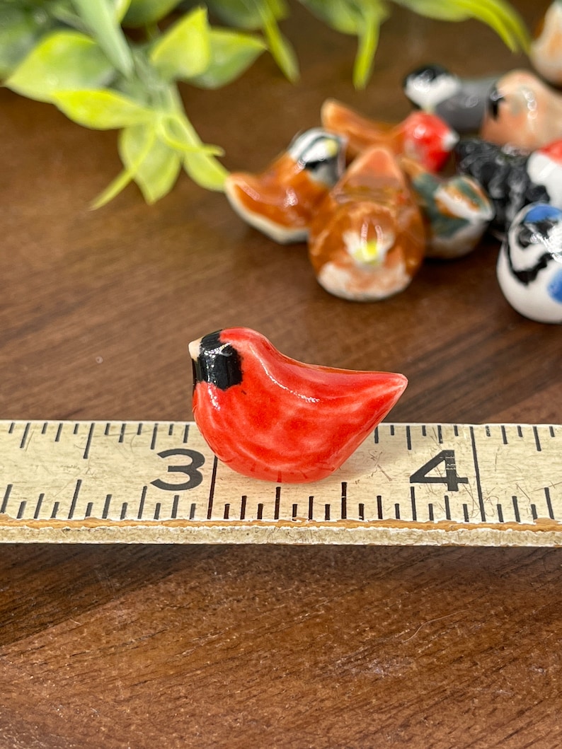 Custom Mini Bird Figurines MADE TO ORDER Handmade Ceramic - Etsy