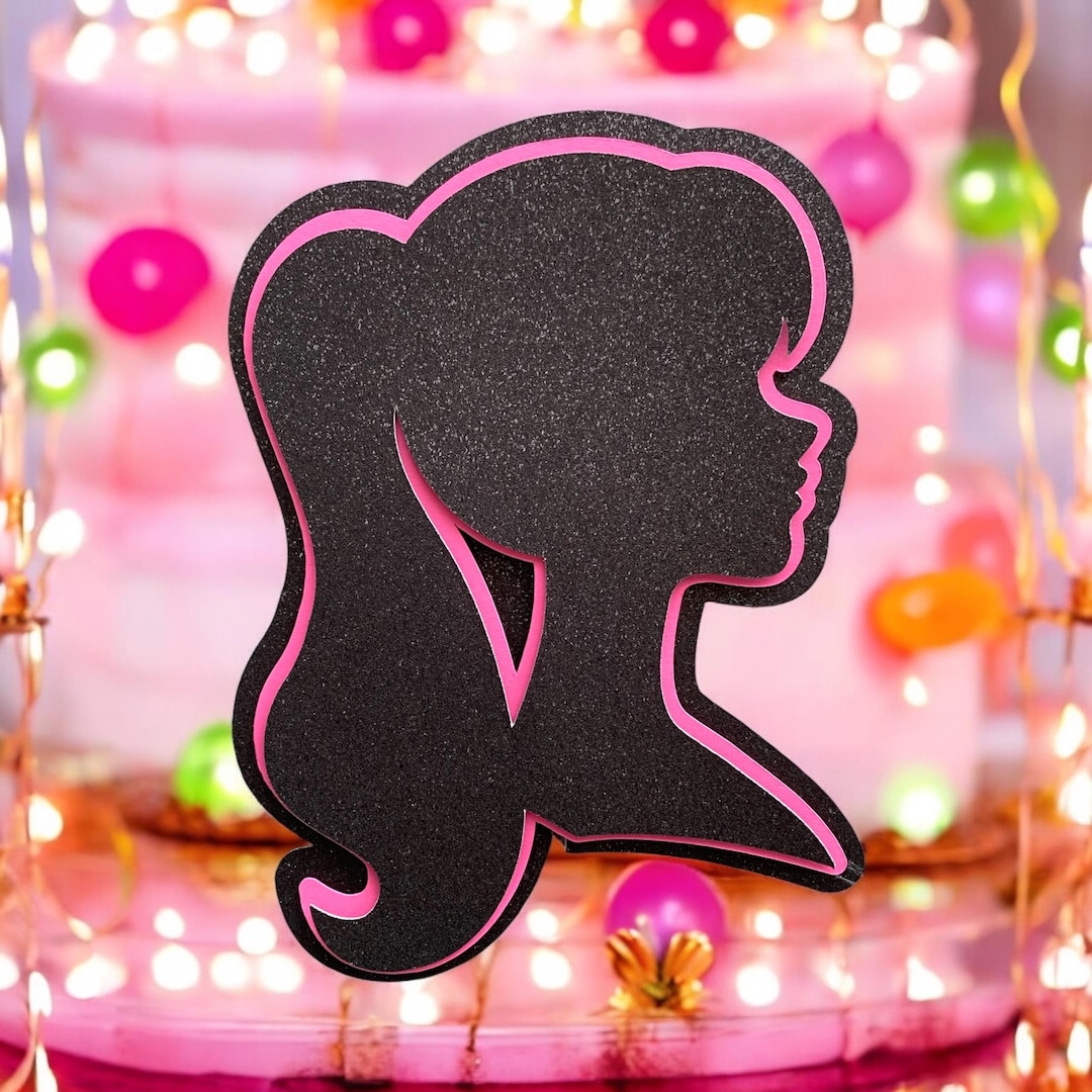 Girl Cake Topper Doll Cake Toppers - Etsy