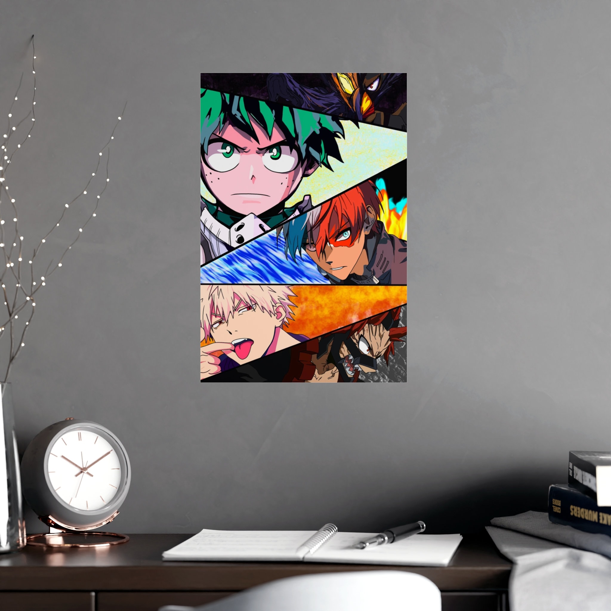 MHA Anime Vertical and Horizontal Matte Posters - Etsy Canada