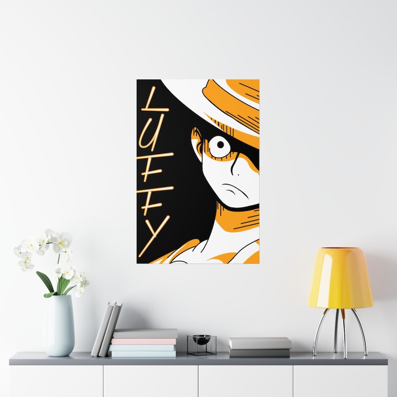 OP Luffy Anime Premium Matte Vertical Posters - Etsy