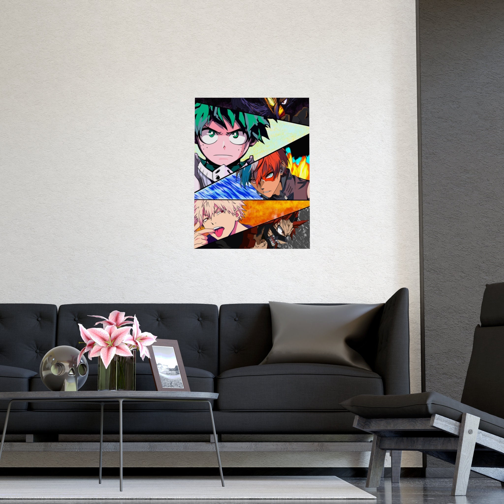 MHA Anime Vertical and Horizontal Matte Posters - Etsy Canada