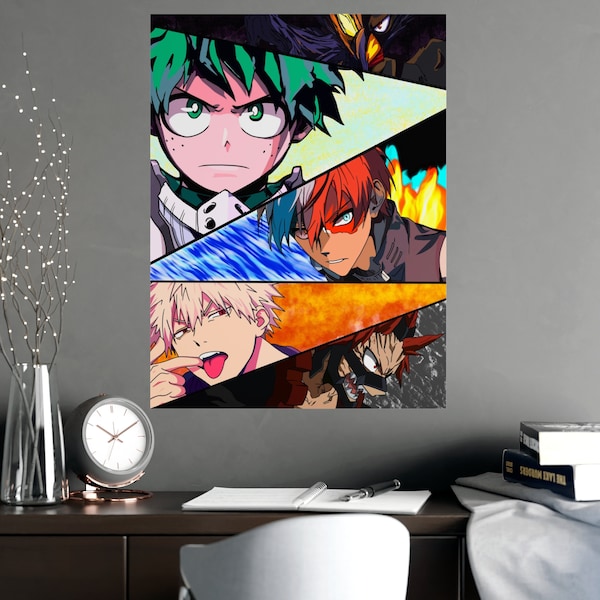 Mha Posters - Etsy