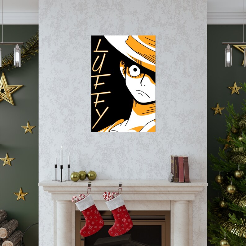 OP Luffy Anime Premium Matte Vertical Posters - Etsy