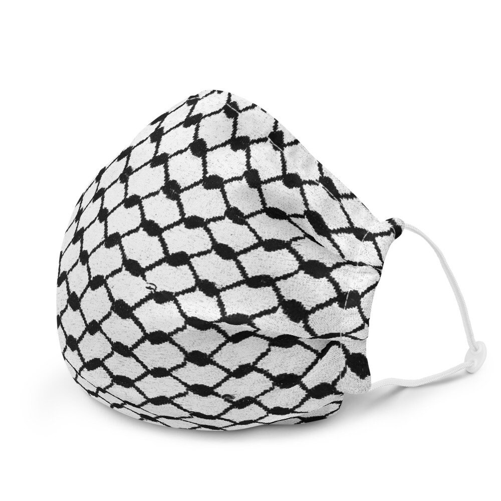 Keffiyeh Mask Kufiya Shemagh Palestinian Mask Arab Scarf - Etsy