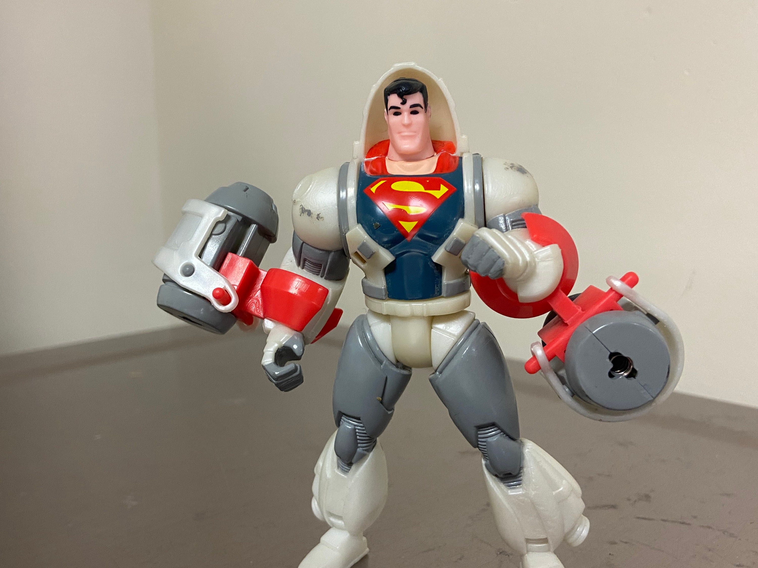 DC Comics Superman Animated Show Neutron Star Superman Figure - Etsy