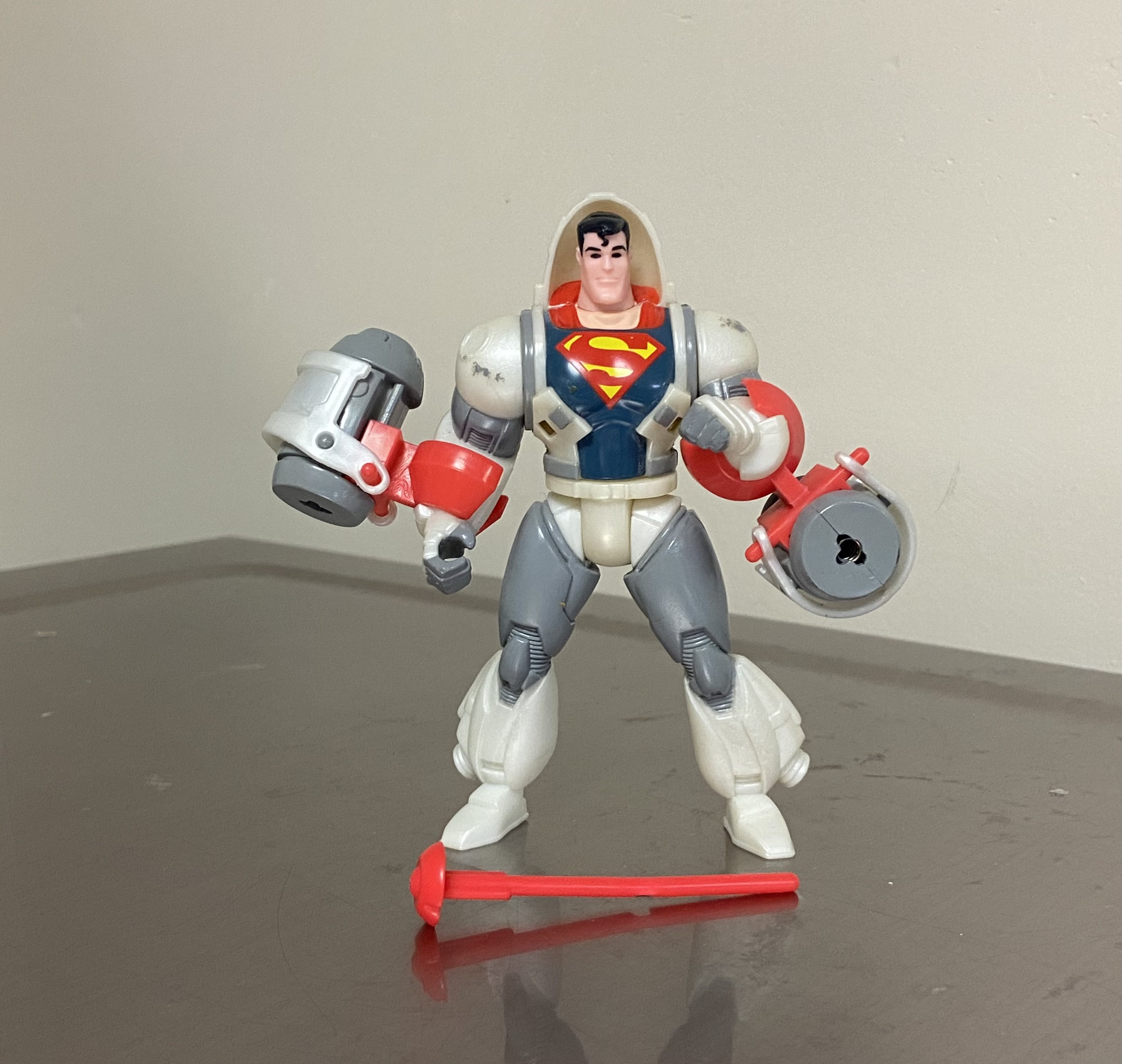 DC Comics Superman Animated Show Neutron Star Superman Figure - Etsy