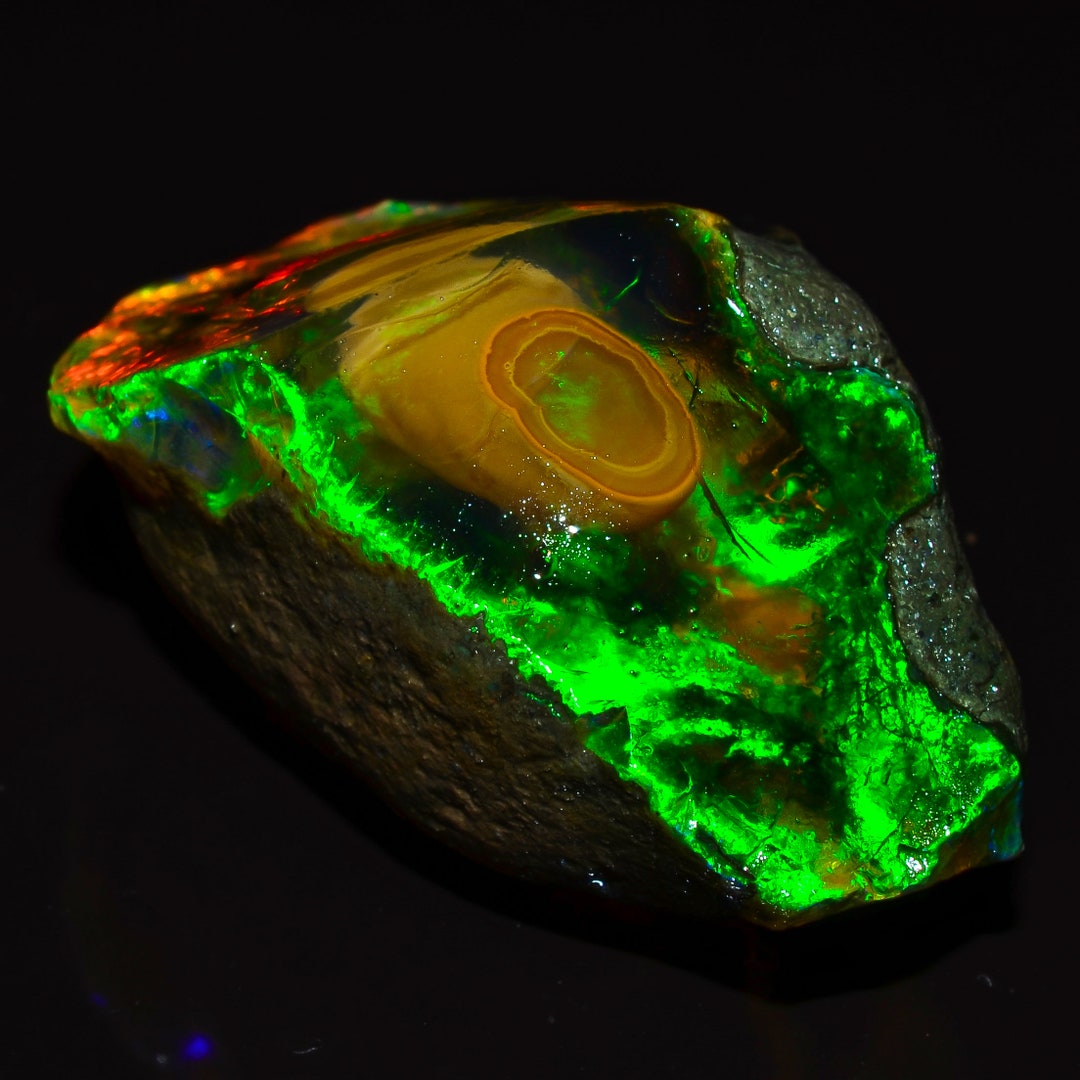 Opal Rough, Ethiopian Opal Raw, Big Opal Rough, Opal Gemstone, Fire ...