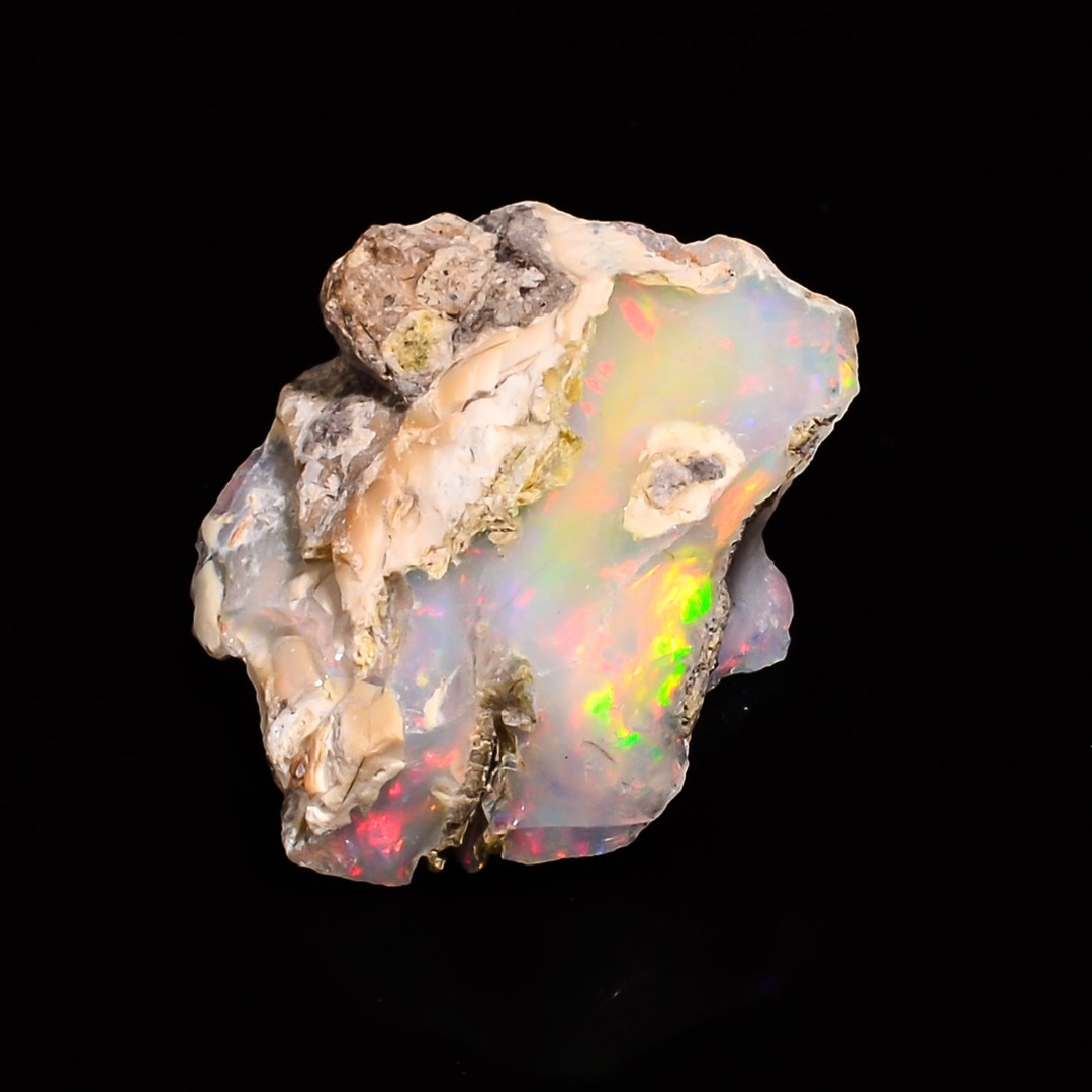 Opal Rough, Ethiopian Opal Raw, Big Opal Rough, Opal Gemstone, Fire ...