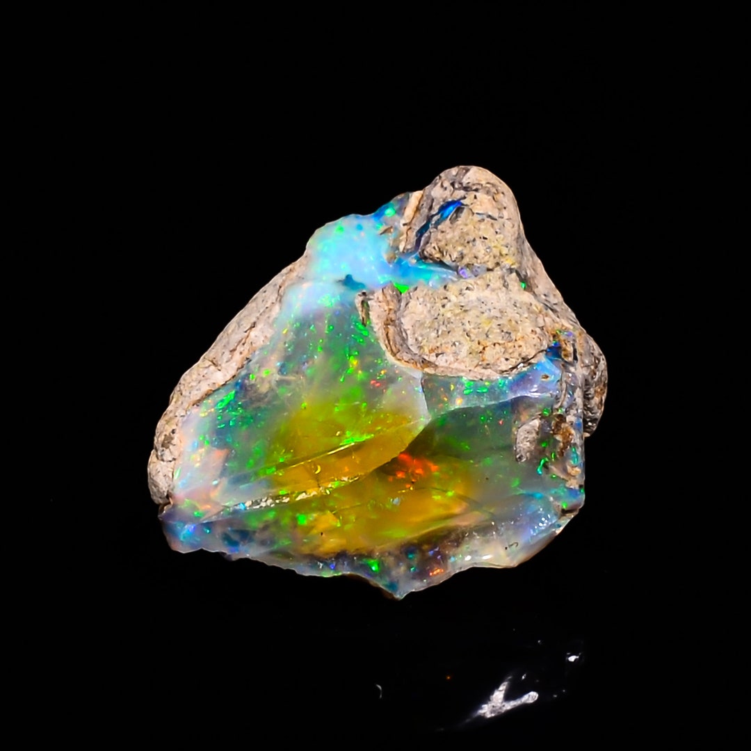 Opal Rough, Ethiopian Opal Raw, Big Opal Rough, Opal Gemstone, Fire ...