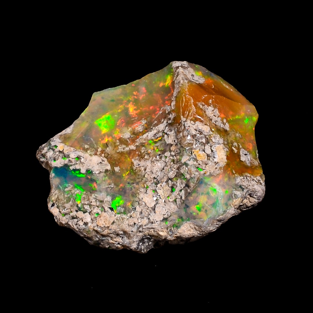 Opal Rough, Ethiopian Opal Raw, Big Opal Rough, Opal Gemstone, Fire ...