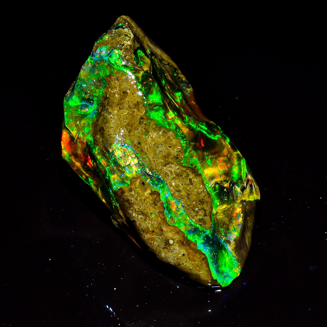 Opal Rough, Ethiopian Opal Raw, Big Opal Rough, Opal Gemstone, Fire ...
