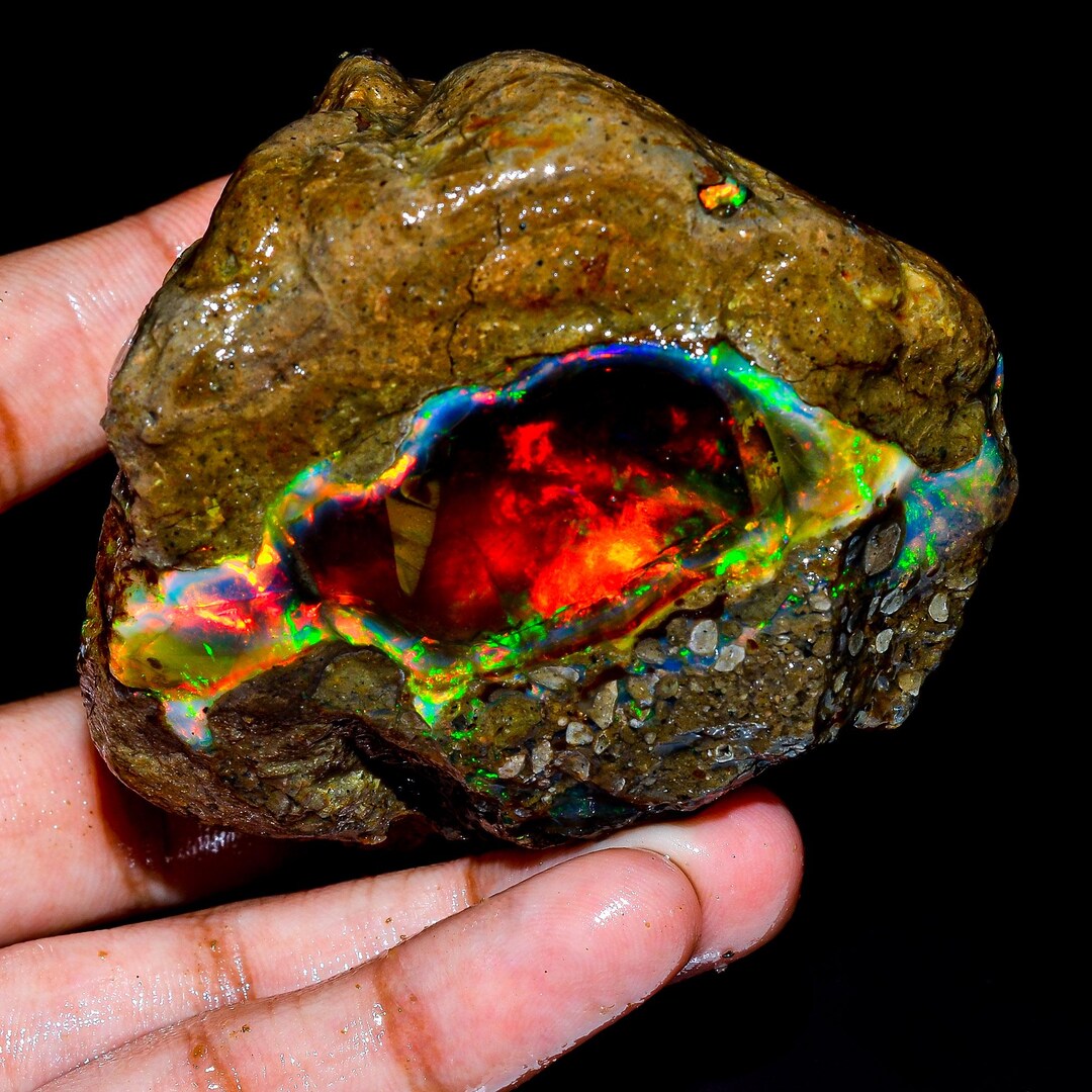 Opal Rough, Ethiopian Opal Raw, Crystal Opal Rough, Big Opal Rough ...