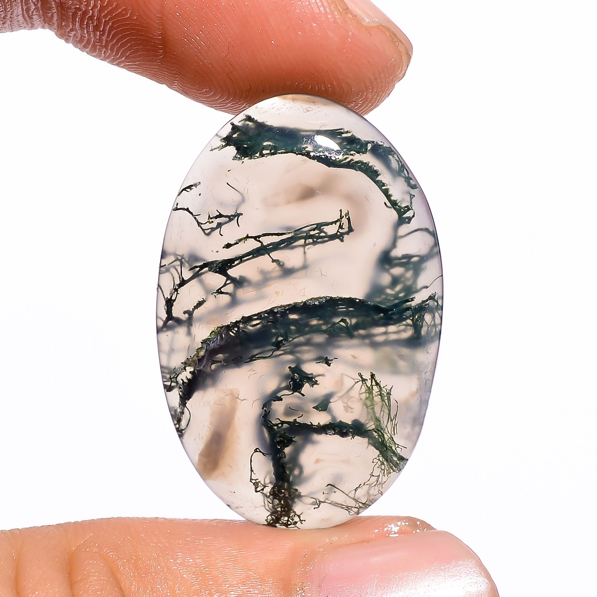 37X23X6 mm SB-6931 Amazing Top Grade Natural Indonesian Natural Moss ...