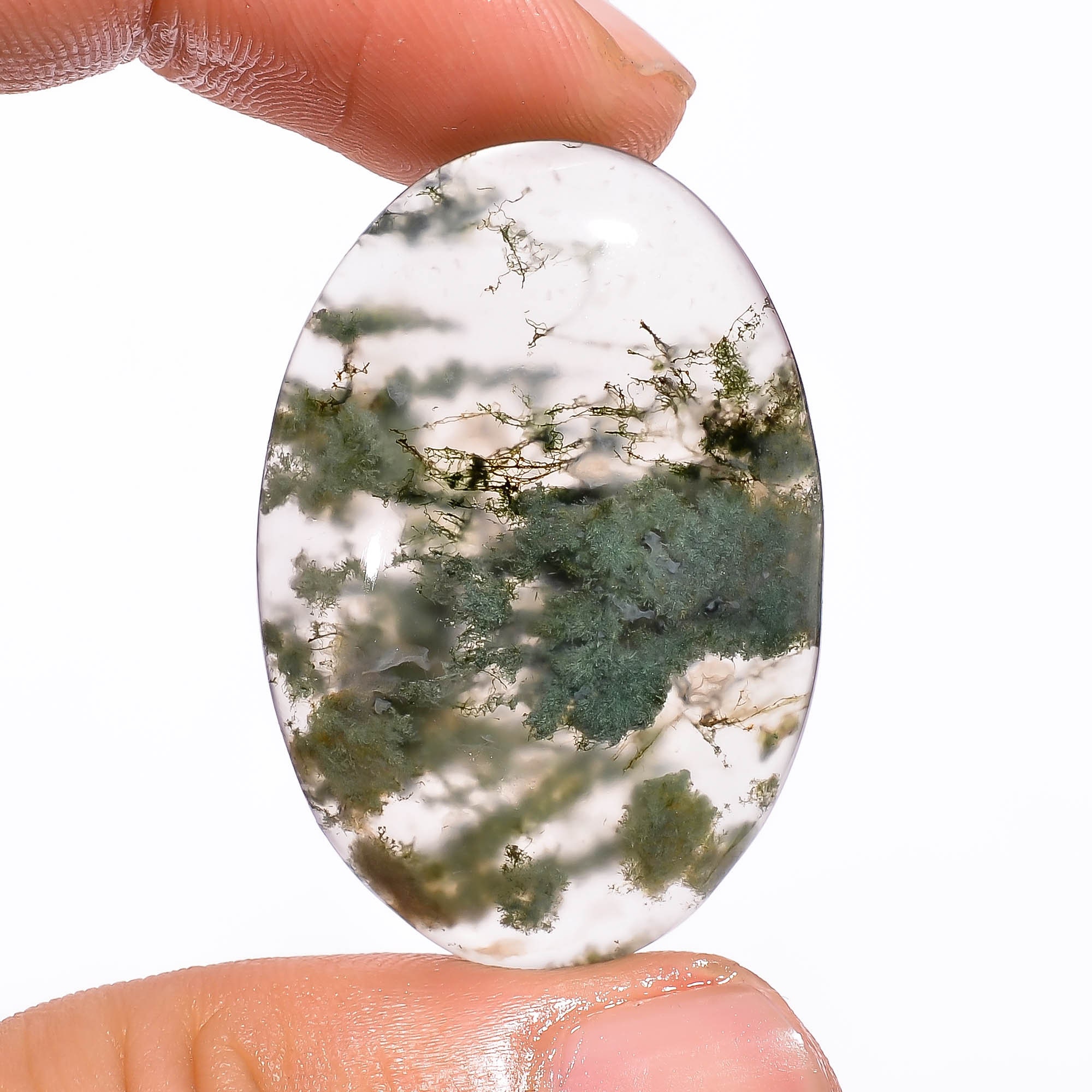 37X23X6 mm SB-6931 Amazing Top Grade Natural Indonesian Natural Moss ...