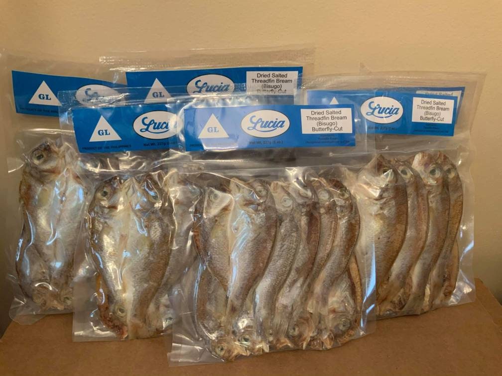 Salted Dried Fish Bisugo Treadfin Bream .listed Price 6 | Etsy