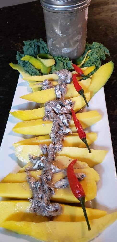 Homemade Fermented Fish Anchovies or Small- Medium Size Ginamos Dilis ...